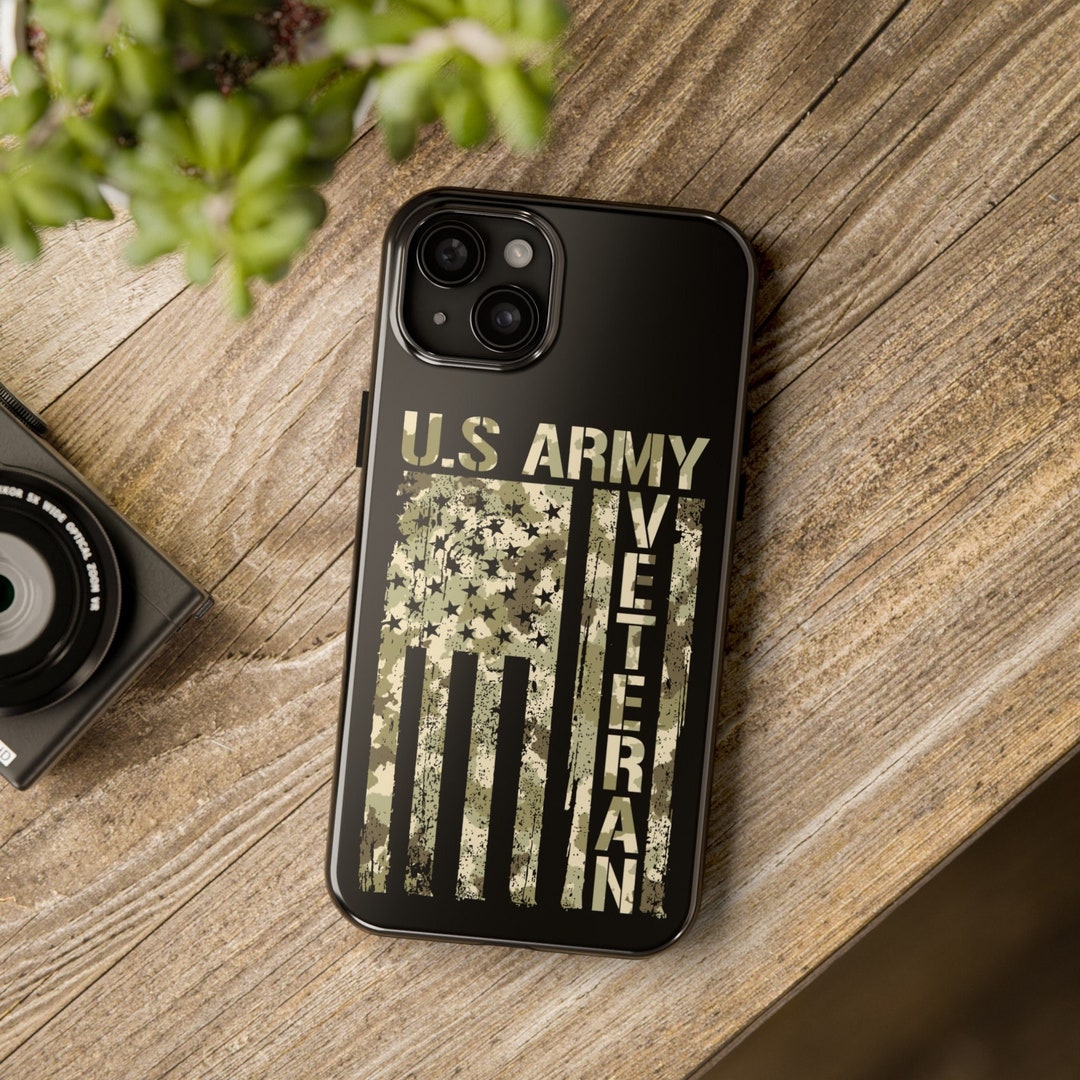 Military Army Veteran Phone Case Tough Phone Case iPhone 7 8 Plus X 11 ...