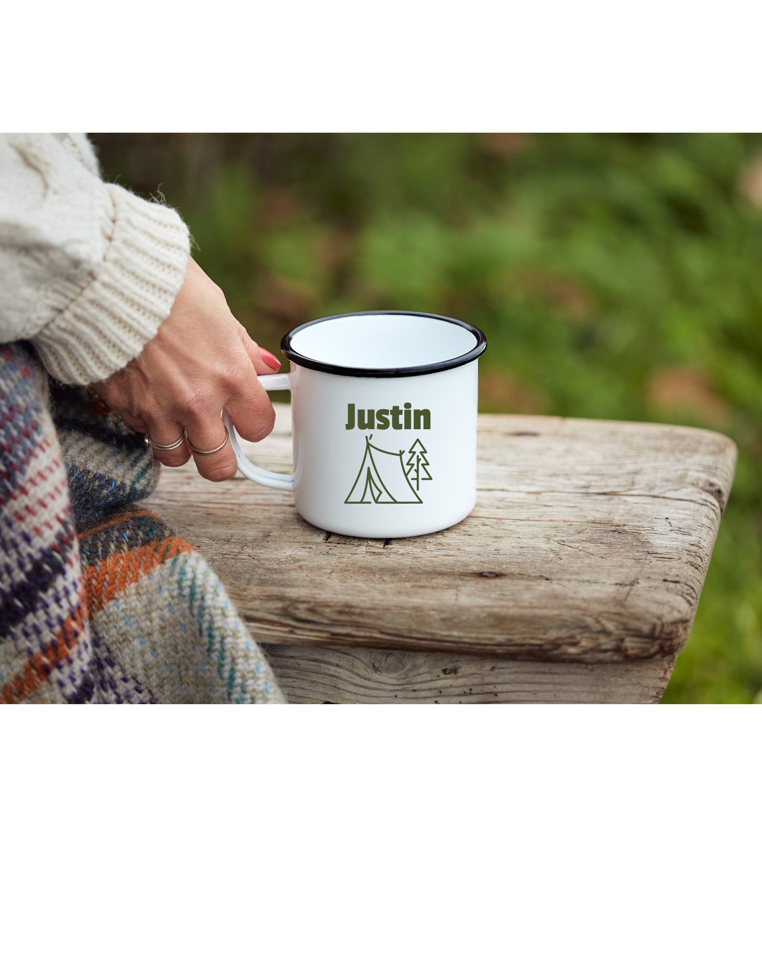 Personalized Camping Mug Happy Campers Campfire Mug - Etsy