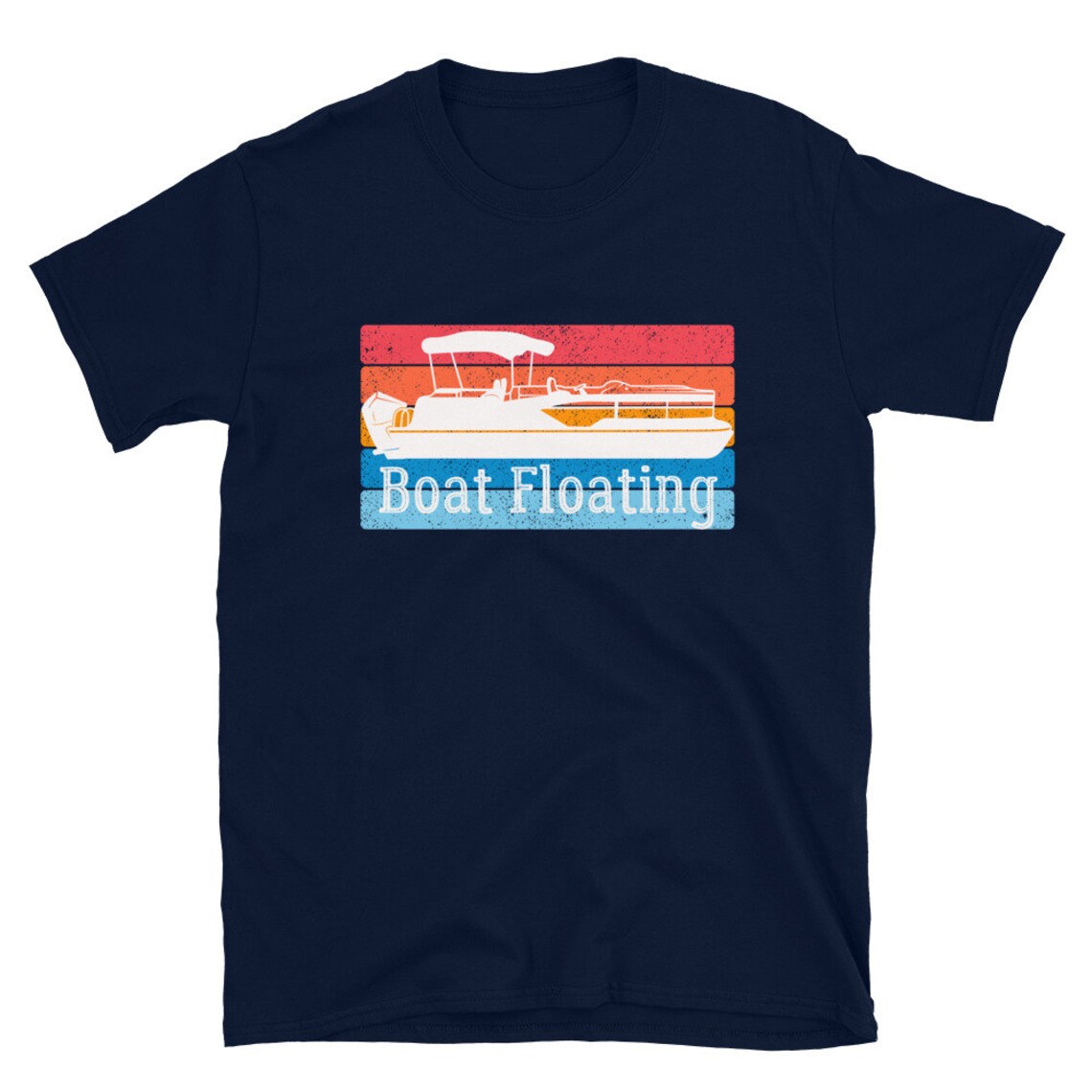 Boat Floating Pontoon T-shirt, Pontoon Boat, Funny Captain Shirt Funny ...