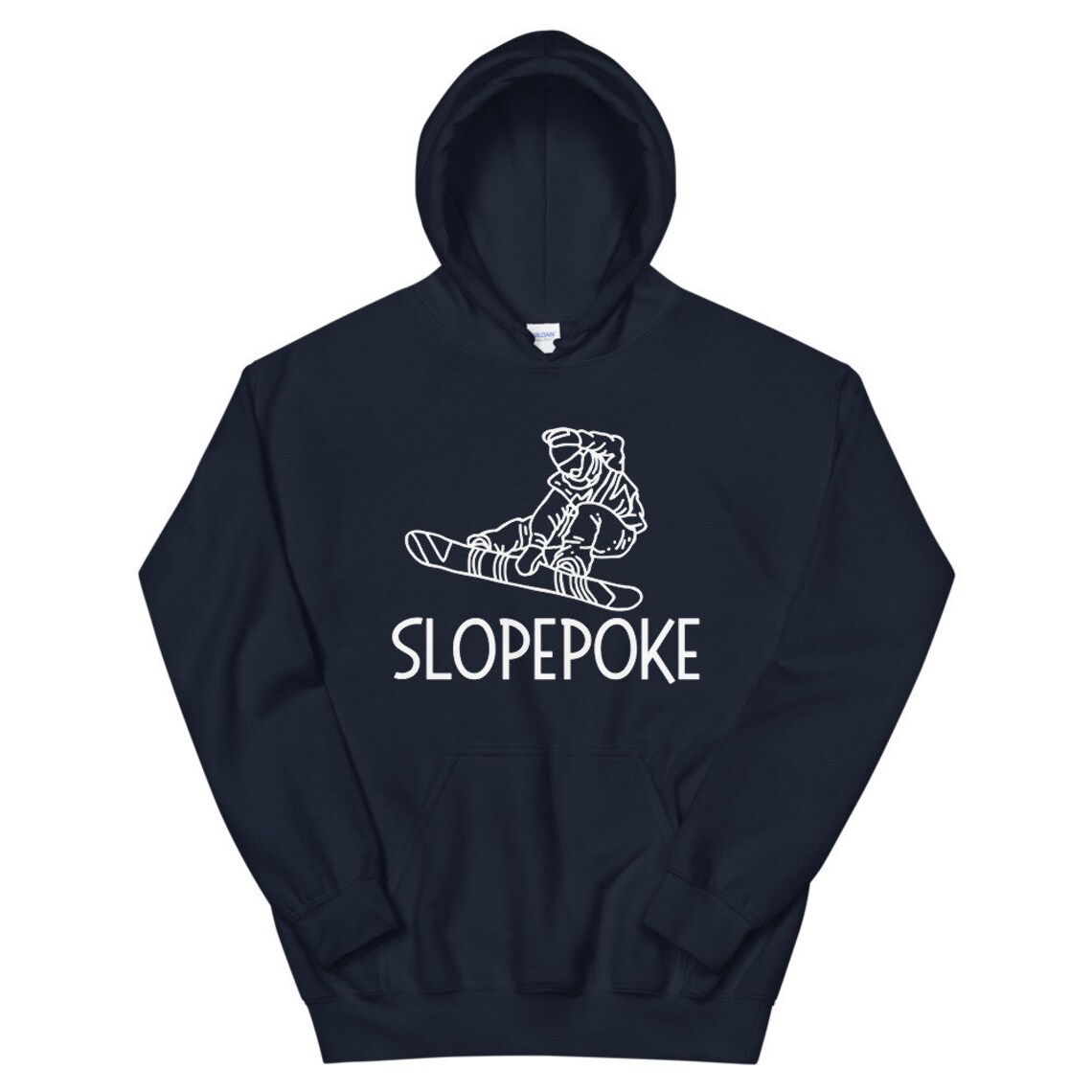 SLOPEPOKE Snowboarding Hoodie, Snowboard Sweatshirt Shirt, Board Fun ...