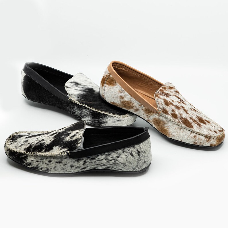 Cowhide Leather Shoe - Etsy