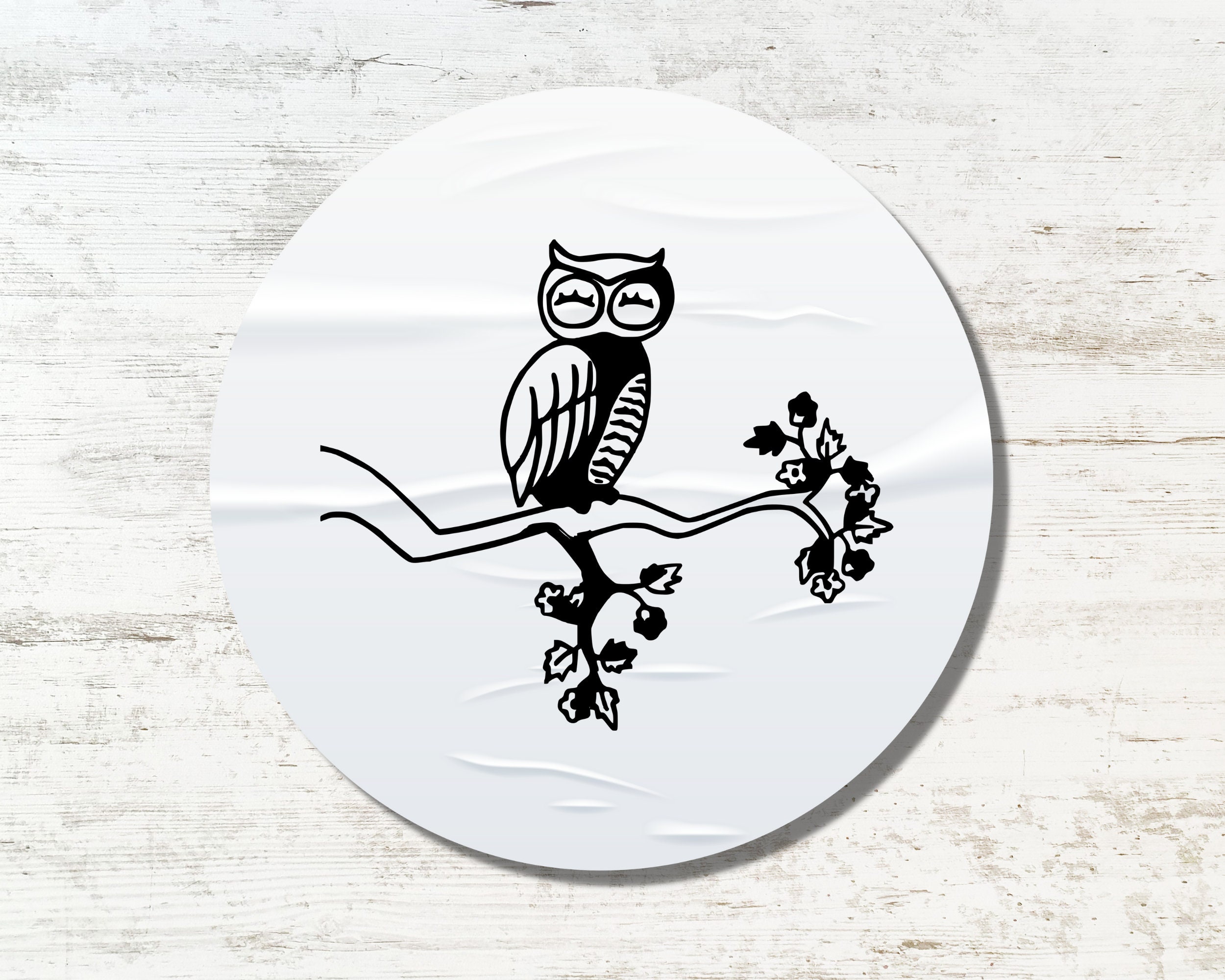 Owl SVG Owl Clipart Digital Download Owl Vector SVG for - Etsy