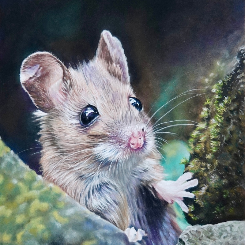 Mouse Art - Etsy