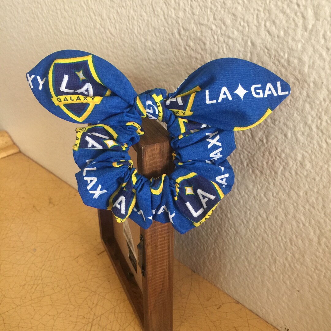LA Galaxy INSPIRED Tie Knot Scrunchie/regular Scrunchie - Etsy