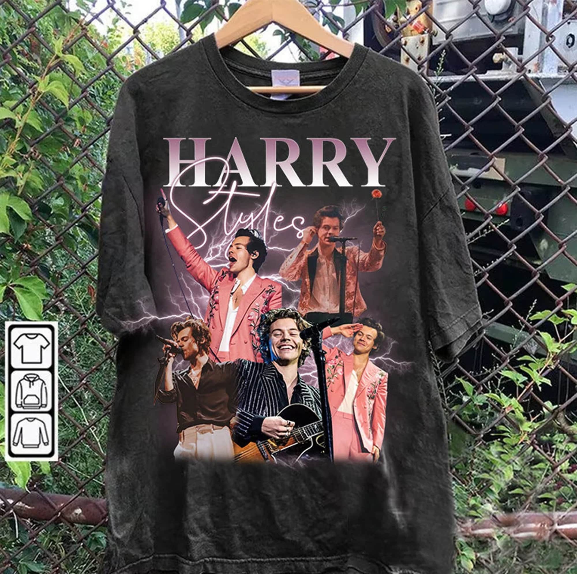 Vintage 90s Graphic Style Harry Styles T-shirt Harry Styles T-shirt ...