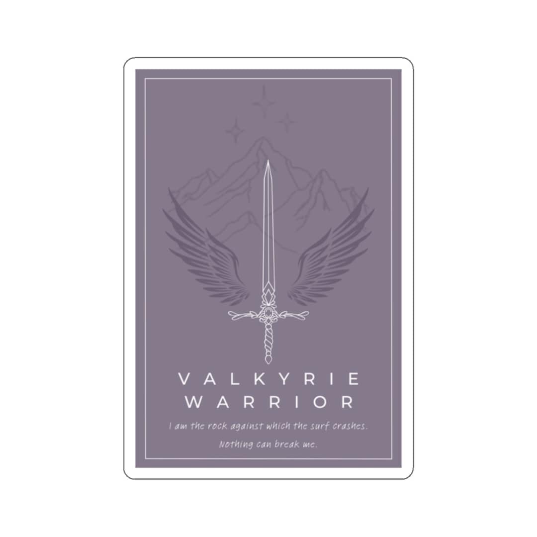 Valkyrie Warrior Booktok Sticker - Etsy