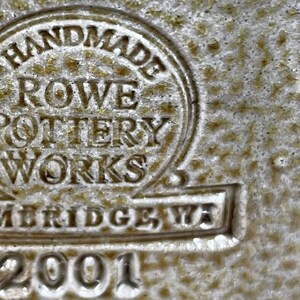 Vintage~rowe Pottery Works~large Decorative Stoneware Jug TABLE LAMP ...