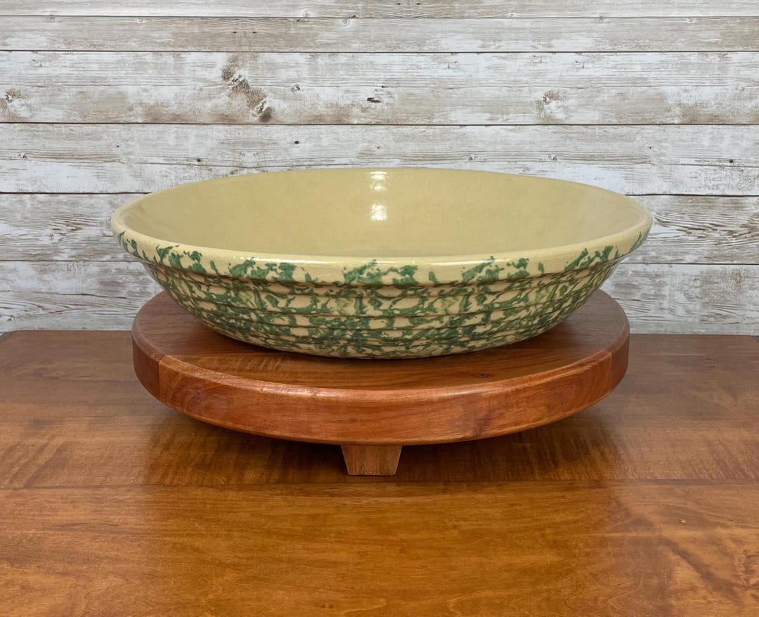 Vintage~robinson Ransbottom Pottery~roseville Ohio~13.5" Dia. X-large ...