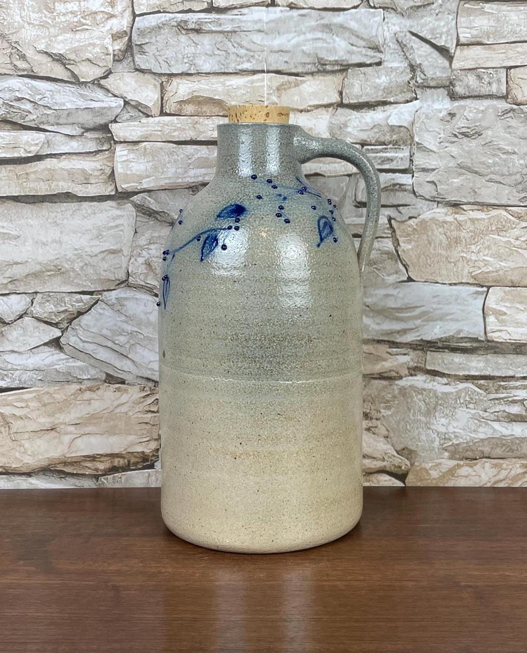 Vintage Rare!~salmon FALLS Stoneware~10.25" Tall Collectible Stoneware ...