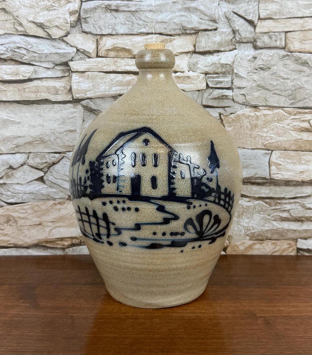 Vintage RARE!~WISCONSIN Pottery~11" Tall Lg. Collectible Stoneware ...