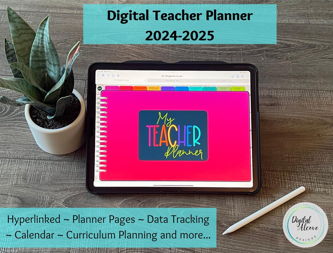 Teacher Digital Planner 20242025 Digital Planner Goodnotes Notability ...