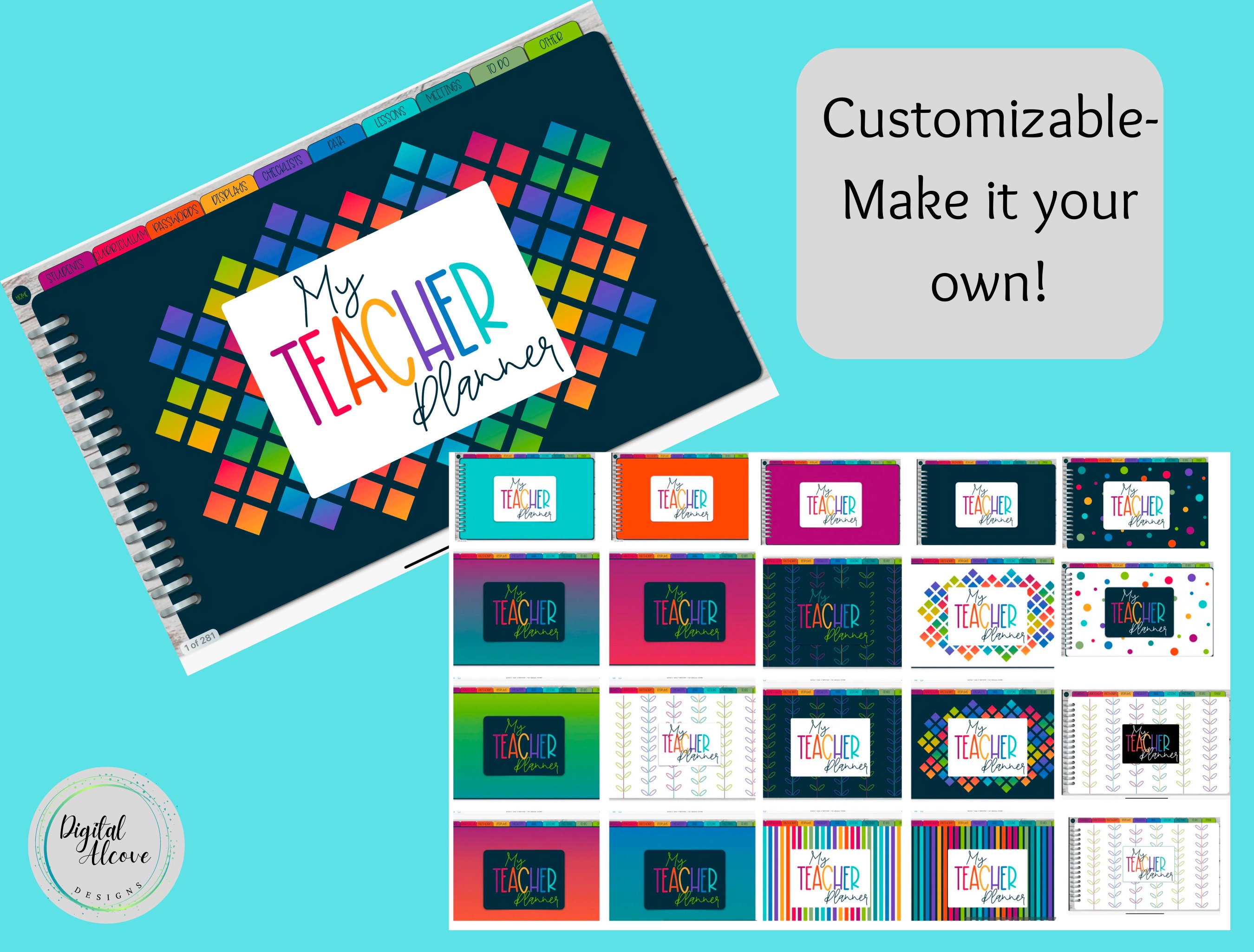 Teacher Digital Planner 20232024 Digital Planner Goodnotes Notability ...