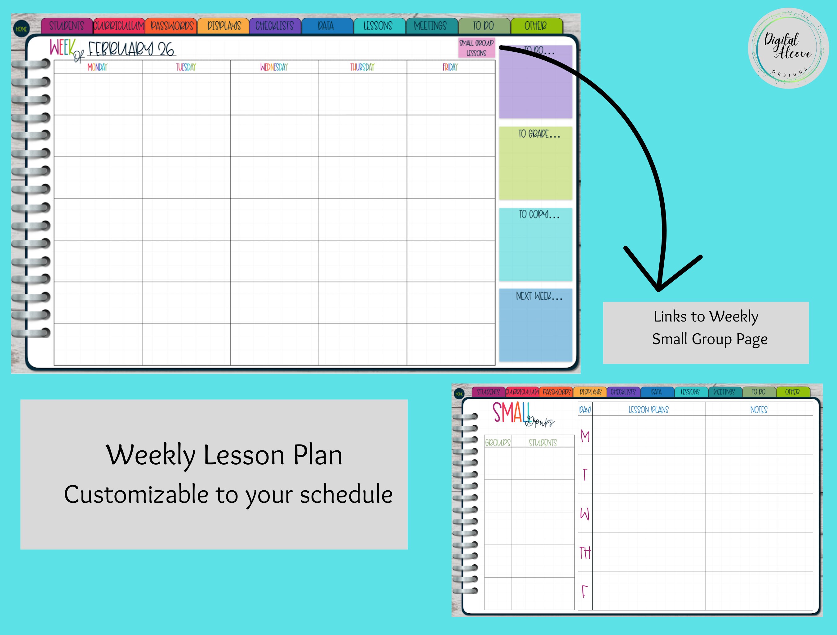 Teacher Digital Planner 20232024 Digital Planner Goodnotes Notability ...