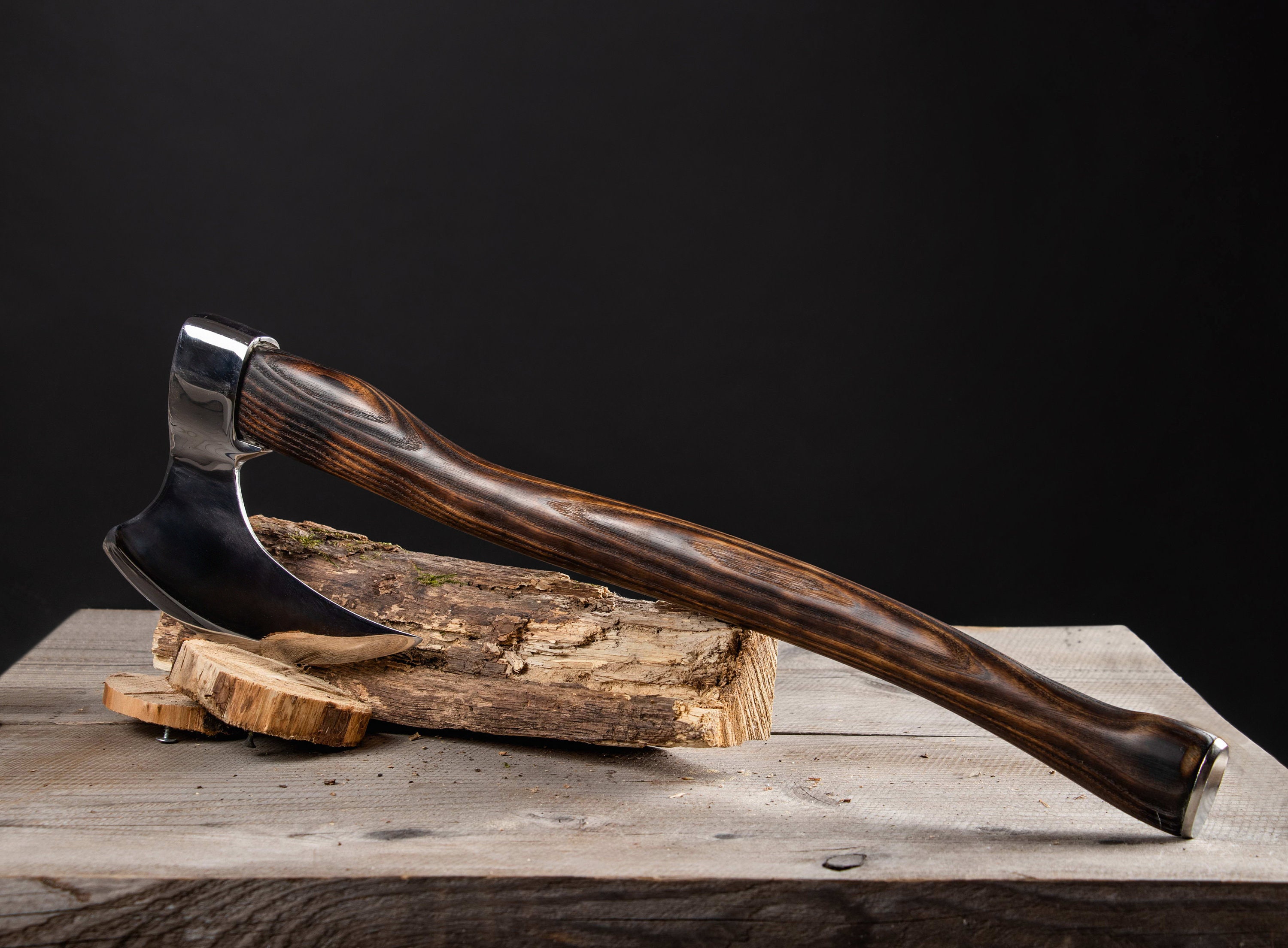 Camping Hatchet with Long Handle Nordic Axe Bushcraft | Etsy