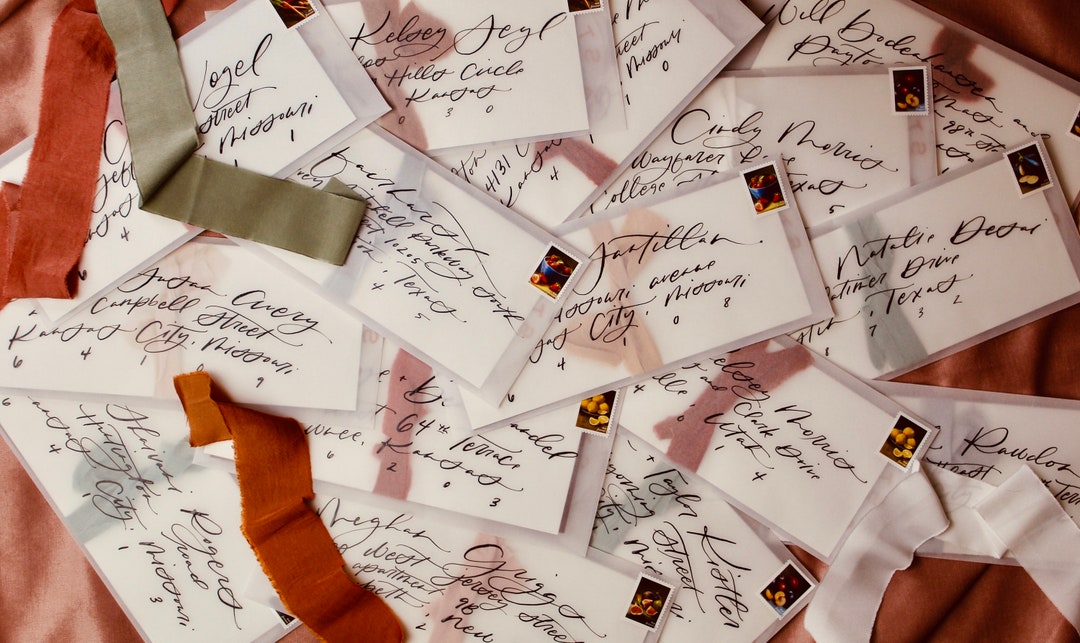 Custom Handwritten Envelope Addresses - Etsy