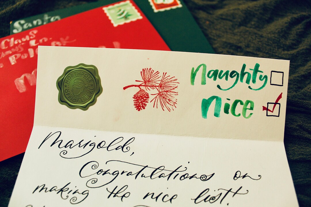 Letter From Santa - Etsy