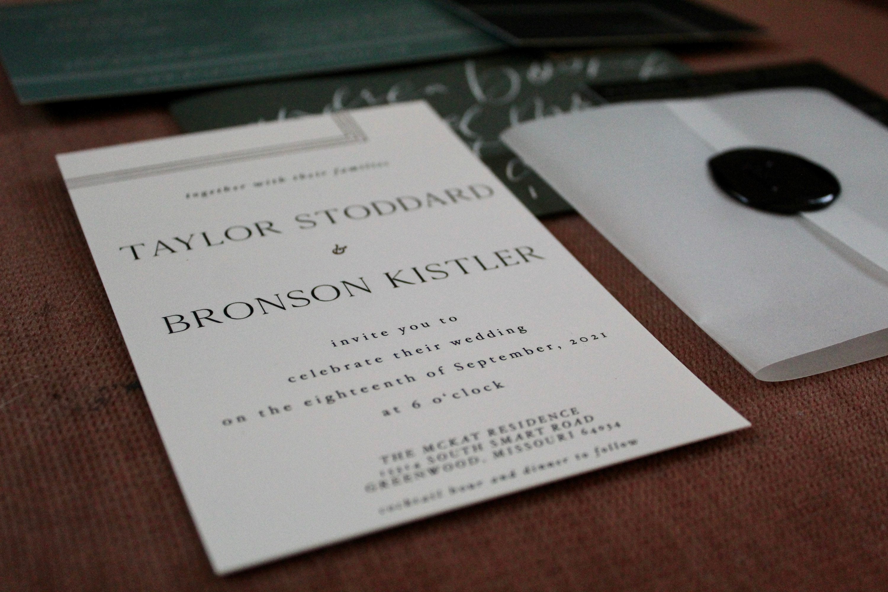 Custom Wedding Invitation Design - Etsy