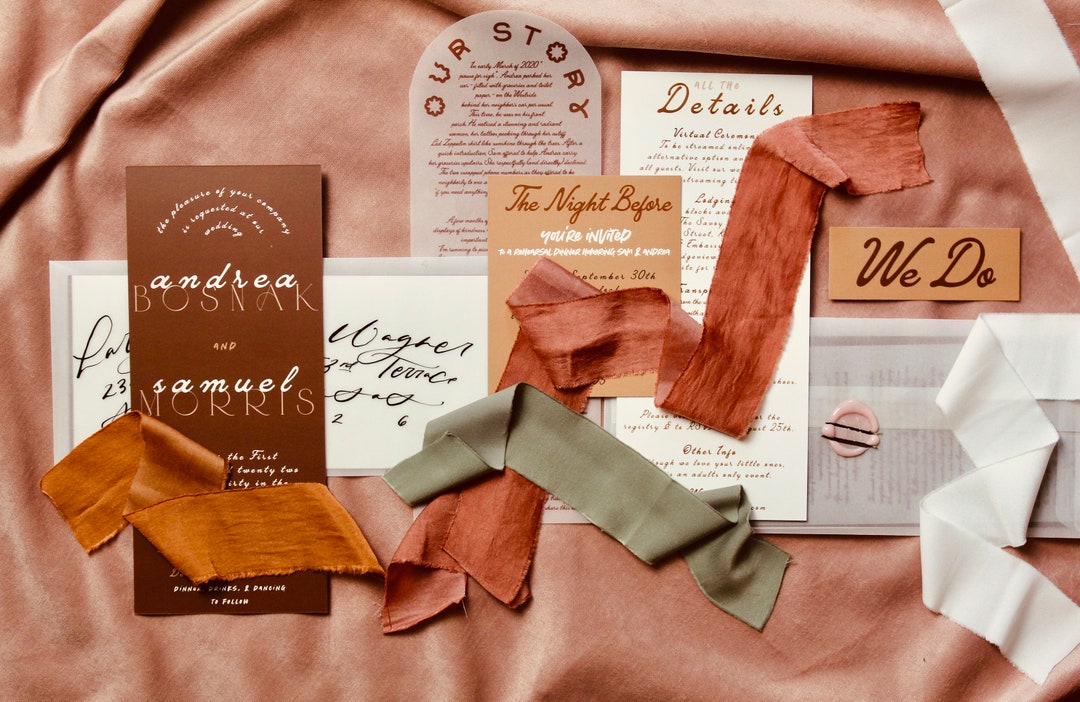 Custom Wedding Invitation Design - Etsy