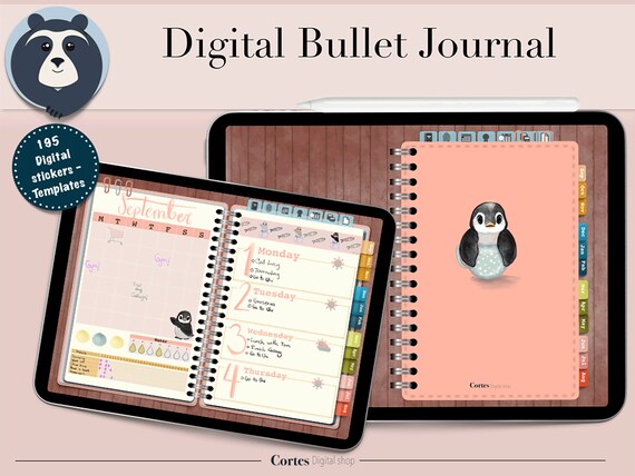 Digital Bullet Journal Digital planner GoodNotes GoodNotes | Etsy