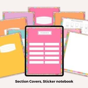 Digital Notebook 10 Tabs, Notebook for Students, Hyperlinked Student ...