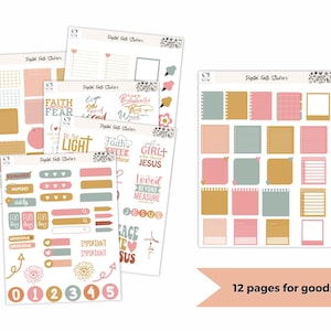 Christian Digital Stickers⎮faith Digital Stickers⎮goodnotes & PNG Files ...