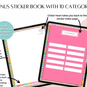 Digital Notebook 10 Tabs, Notebook for Students, Hyperlinked Student ...