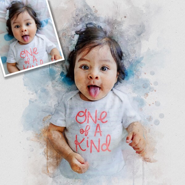 Baby Portrait - Etsy