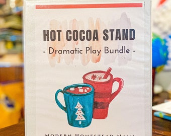 Hot Chocolate Stand Dramatic Play - Etsy
