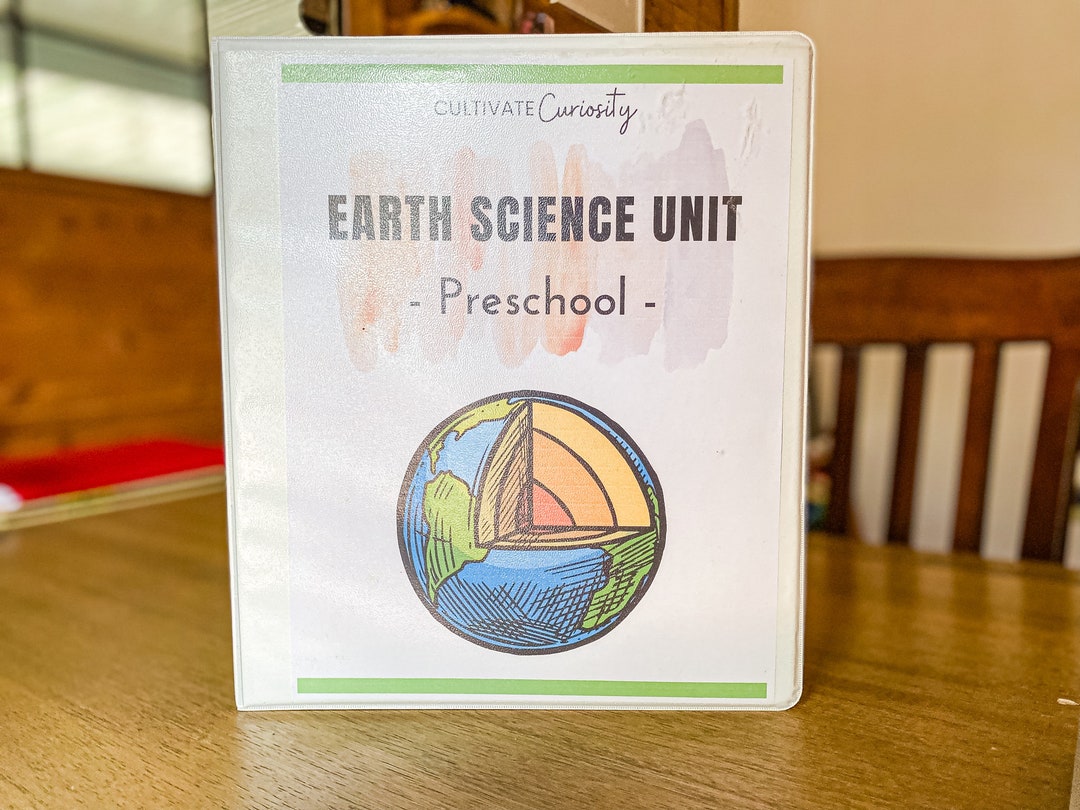Earth Science Pre-k Unit | Preschool Homeschool Kindergarten Earth ...