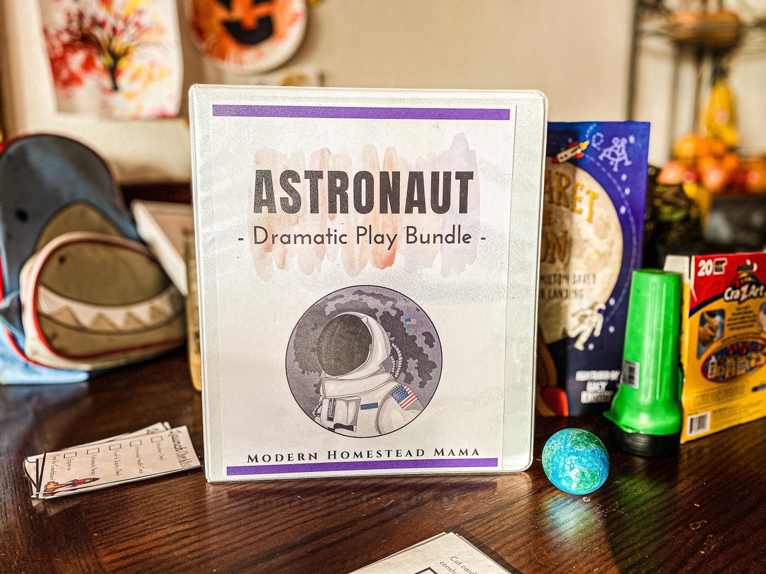 Astronaut Dramatic Play Bundle for Kids | Pretend Play Space Printables ...