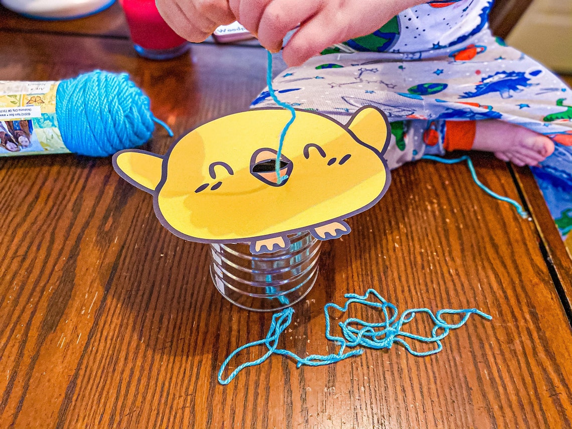 Feed the Baby Bird Printable Game for Preschoolers | Educational Fun ...