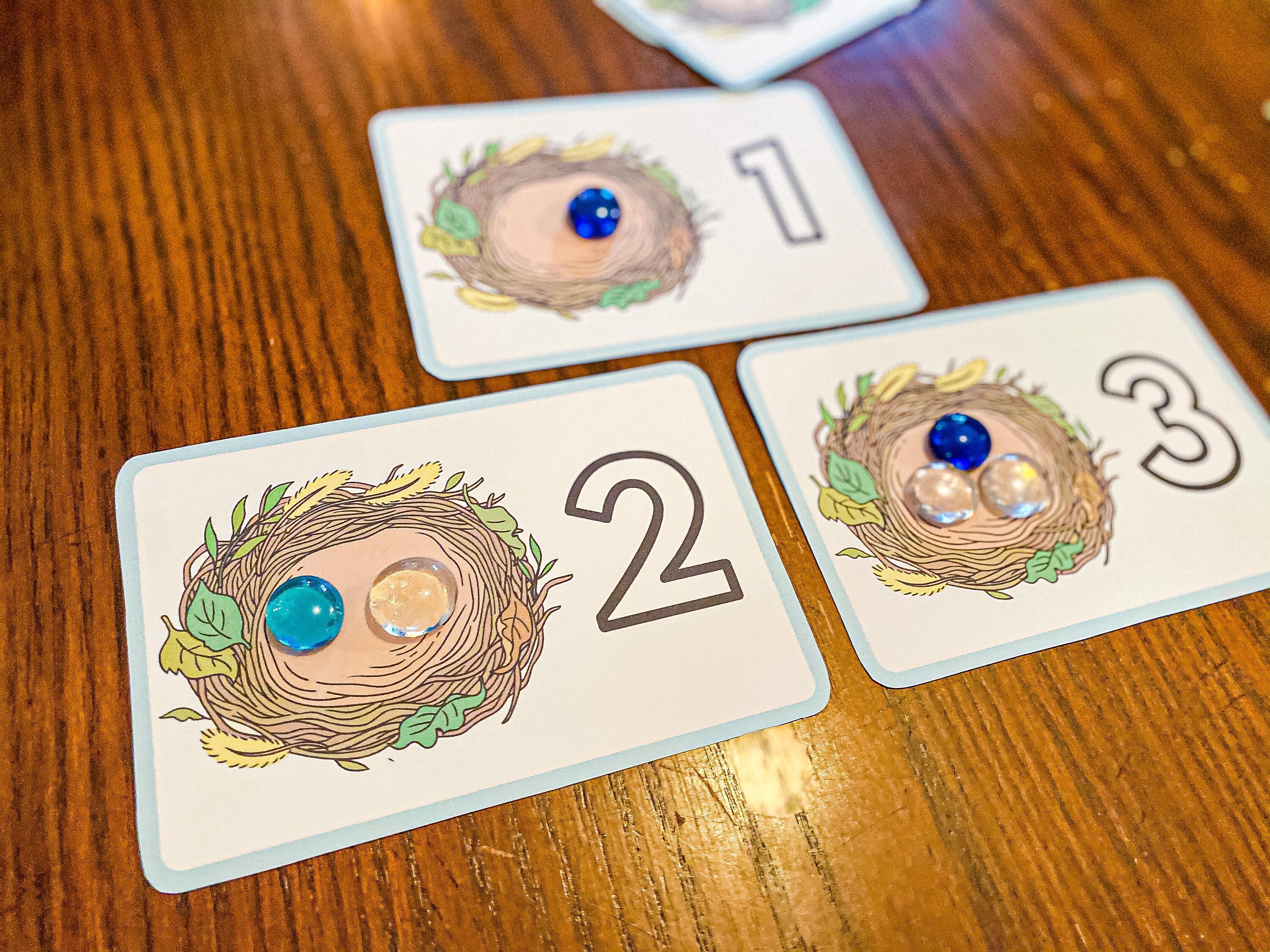 Egg Count and Trace Mats Counting and Number Recognition - Etsy