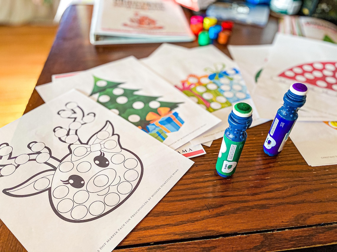 Christmas Dot Marker Pack Winter and Christmas Printable Pack for ...