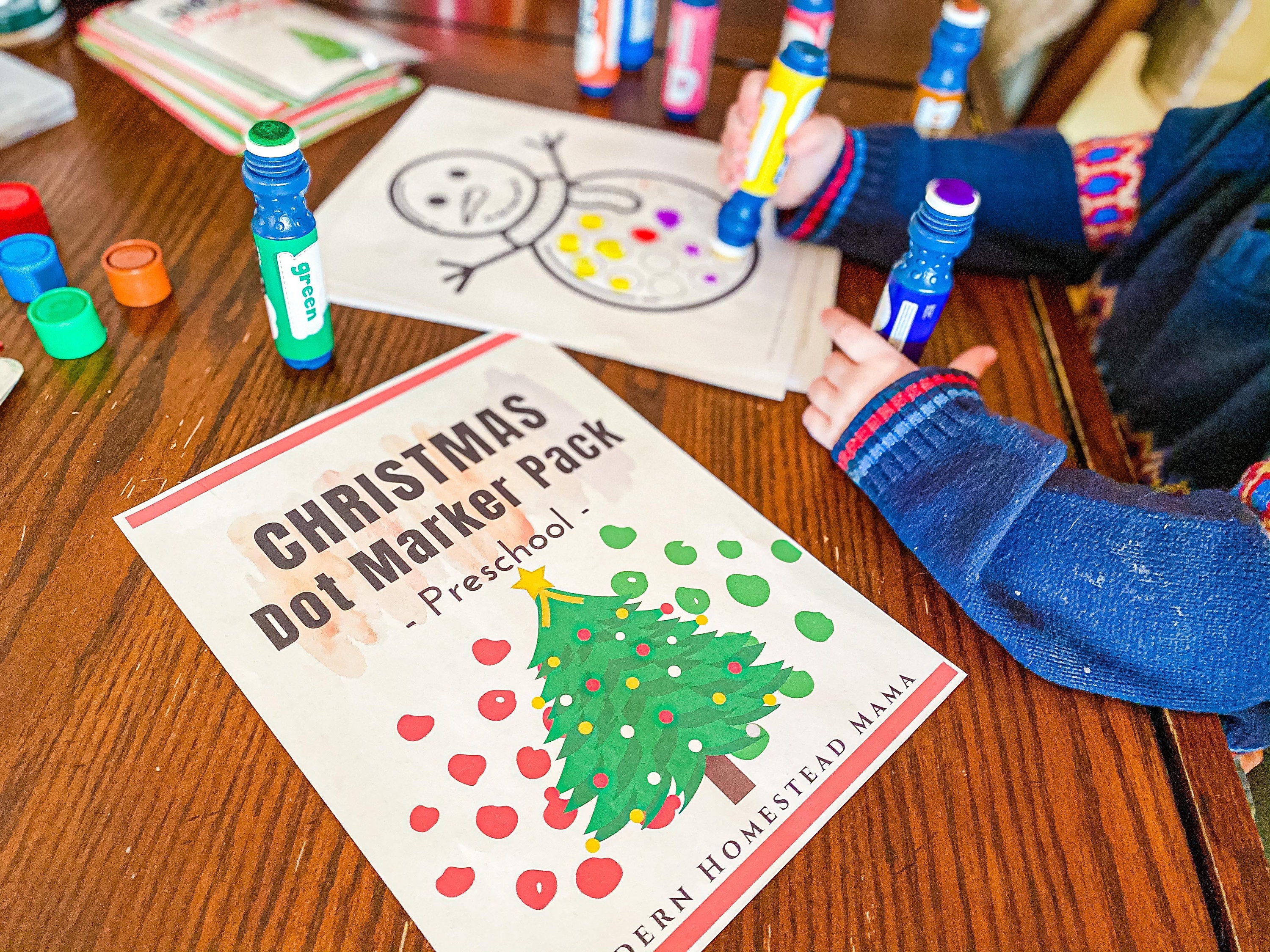 Christmas Dot Marker Pack | Winter and Christmas Printable Pack for ...