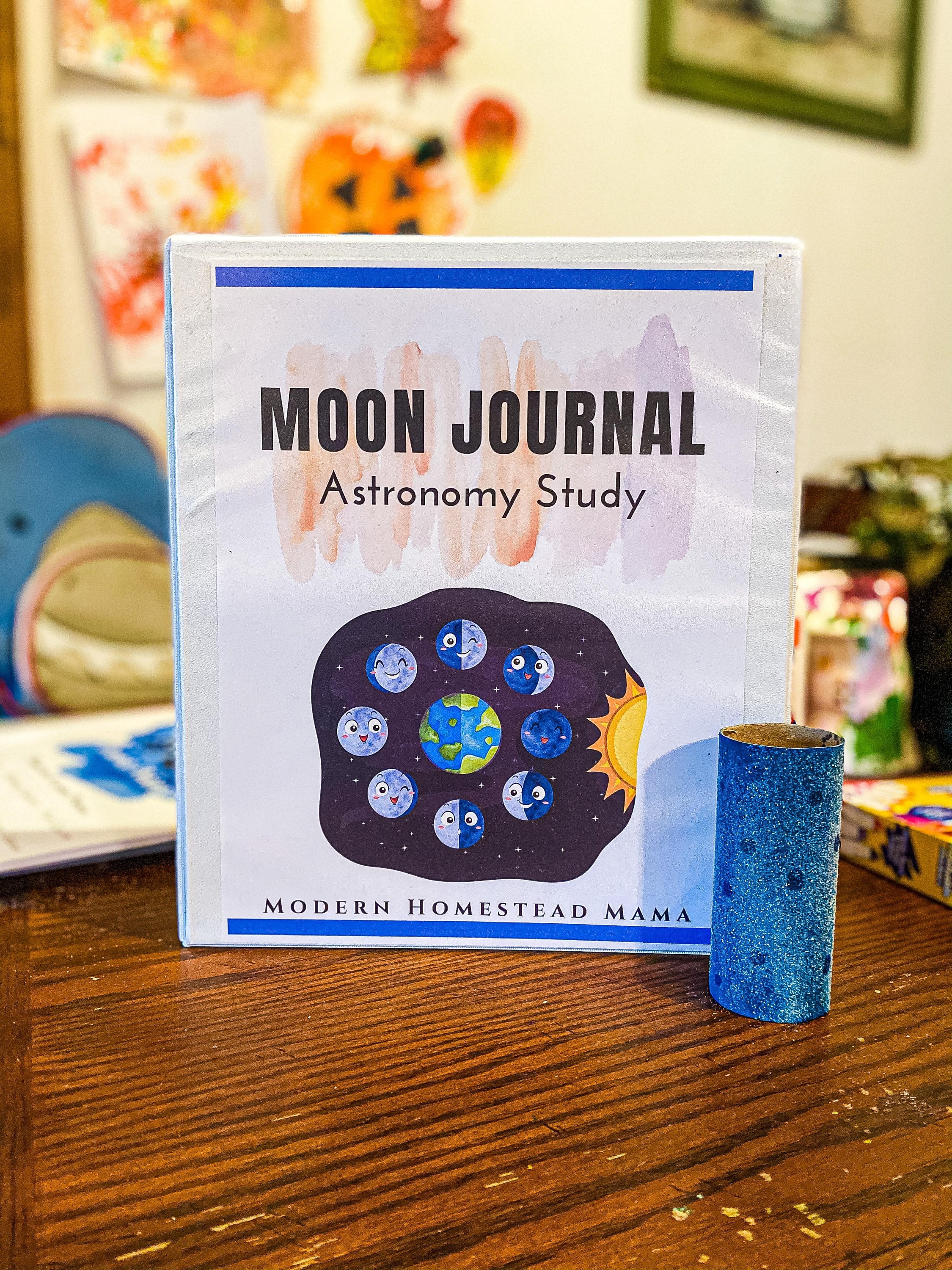 Moon Observation Journal for Kids Astronomy Study Homeschool - Etsy Canada