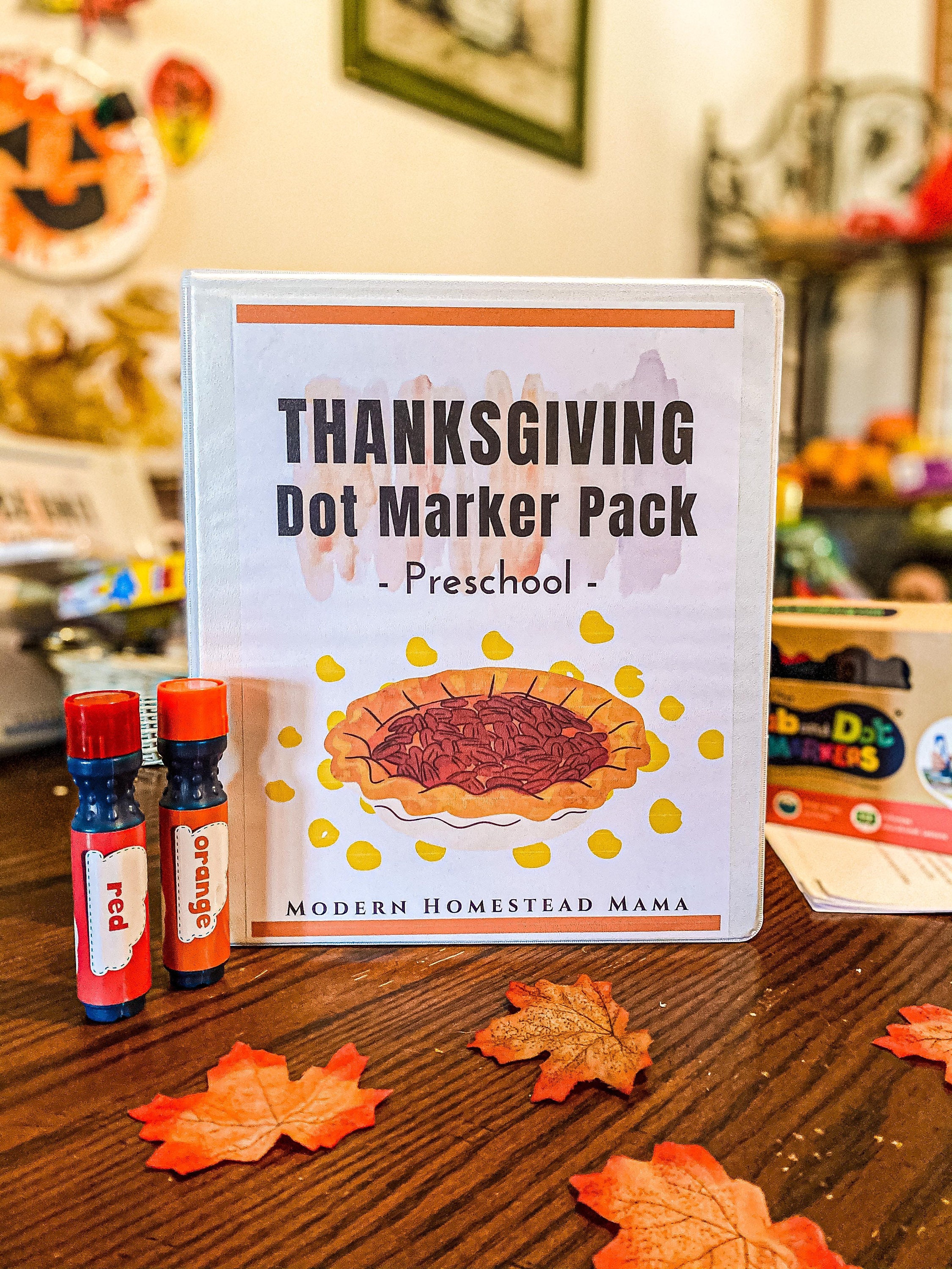 Thanksgiving Dot Marker Printable Pack for Toddlers & Preschoolers ...