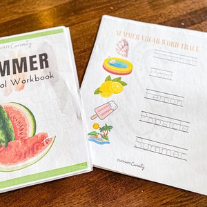Summer Pre-k Workbook | Workbook for Preschoolers, Toddlers, and ...