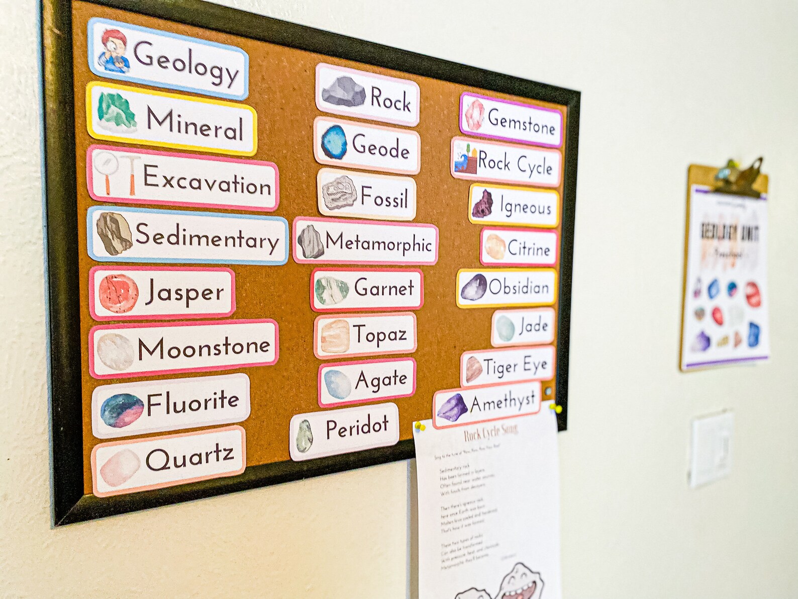 Geology Unit Study Preschook Pre-k Kindergarten | Etsy
