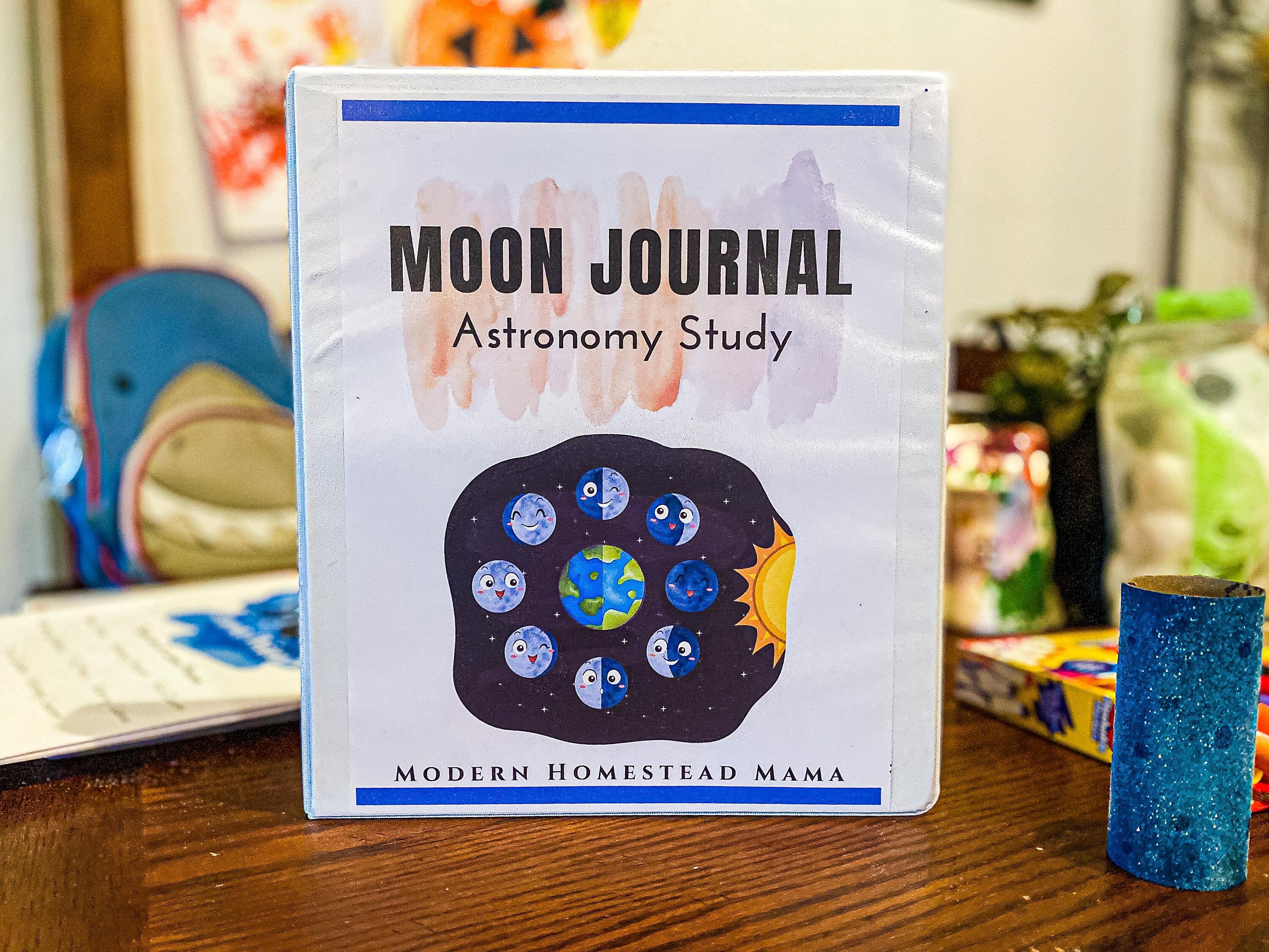 Moon Observation Journal for Kids Astronomy Study Homeschool | Etsy