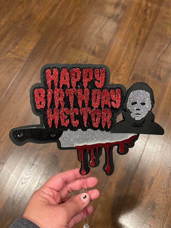 Michael Myers Birthday Cake
