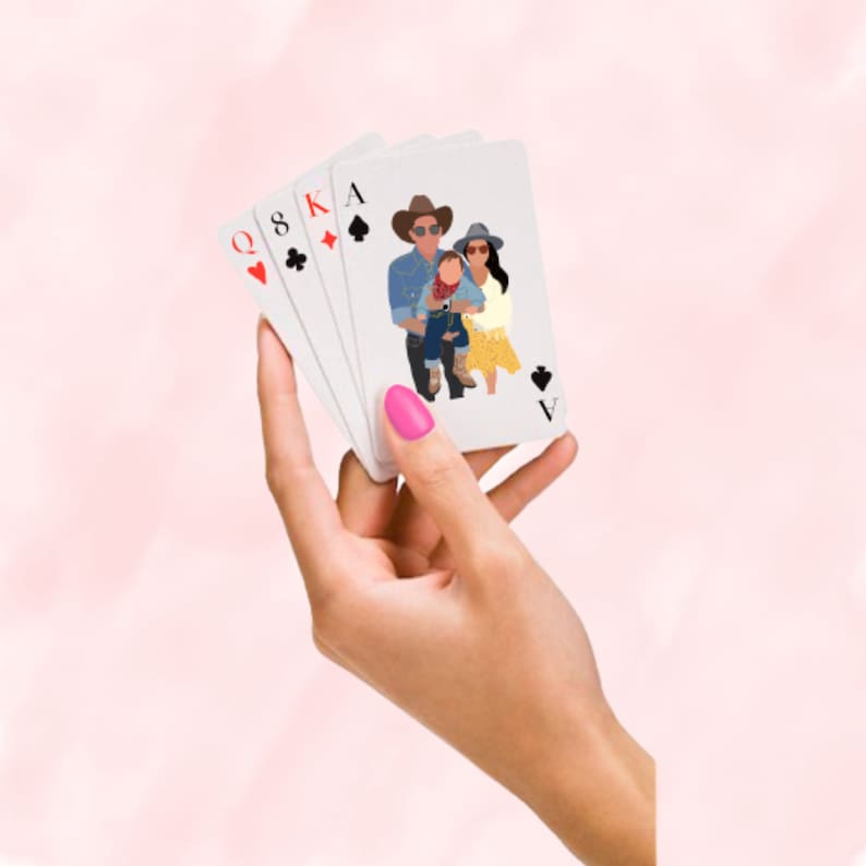 Custom Playing Cards// Personalized Deck of Cards - Etsy
