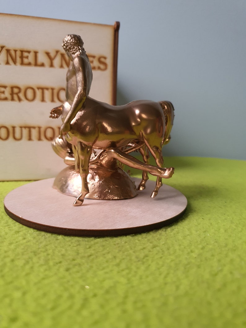 Mythology Sex Centaur Intercourse Two Girls Erotic Figure Etsy