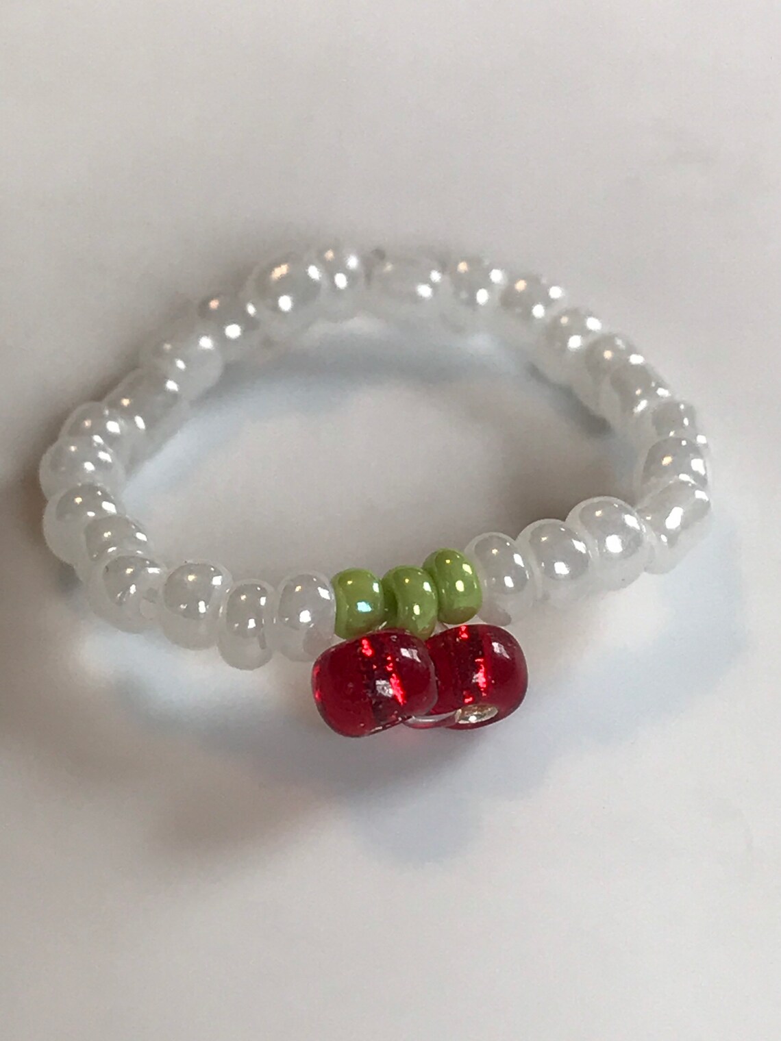 Cherry Ring Dainty Ring Stackable Ring Lindo Ring Trendy | Etsy