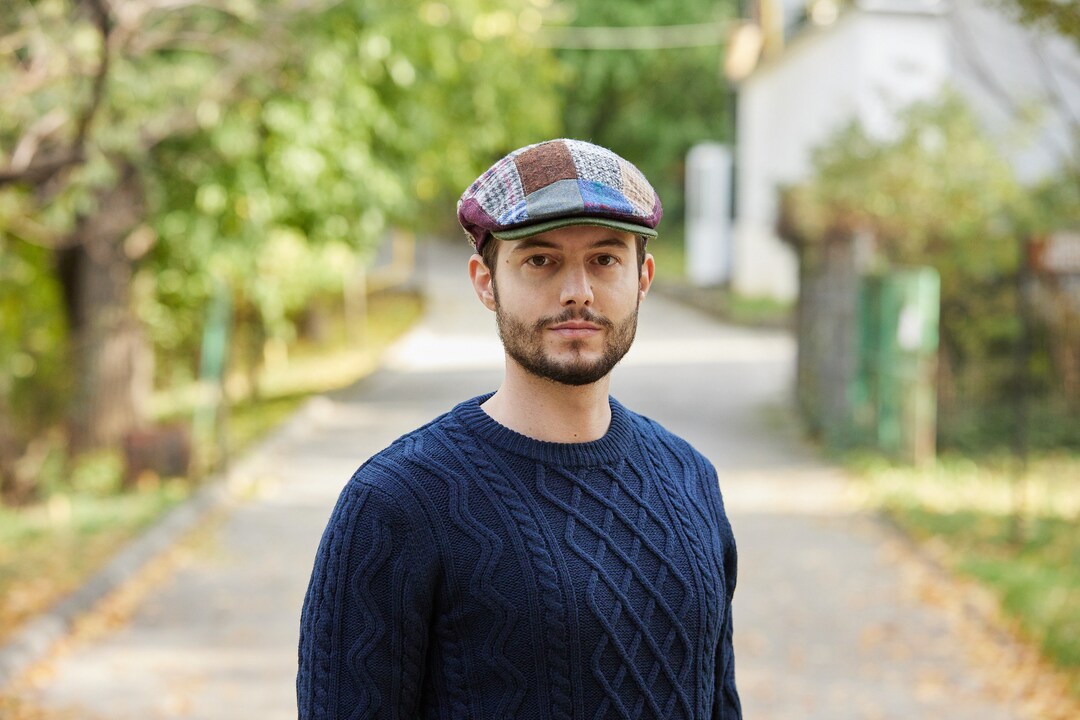 Irish - Donegal Tweed Peaky Patch Cap - Patch Check - Ireland ...