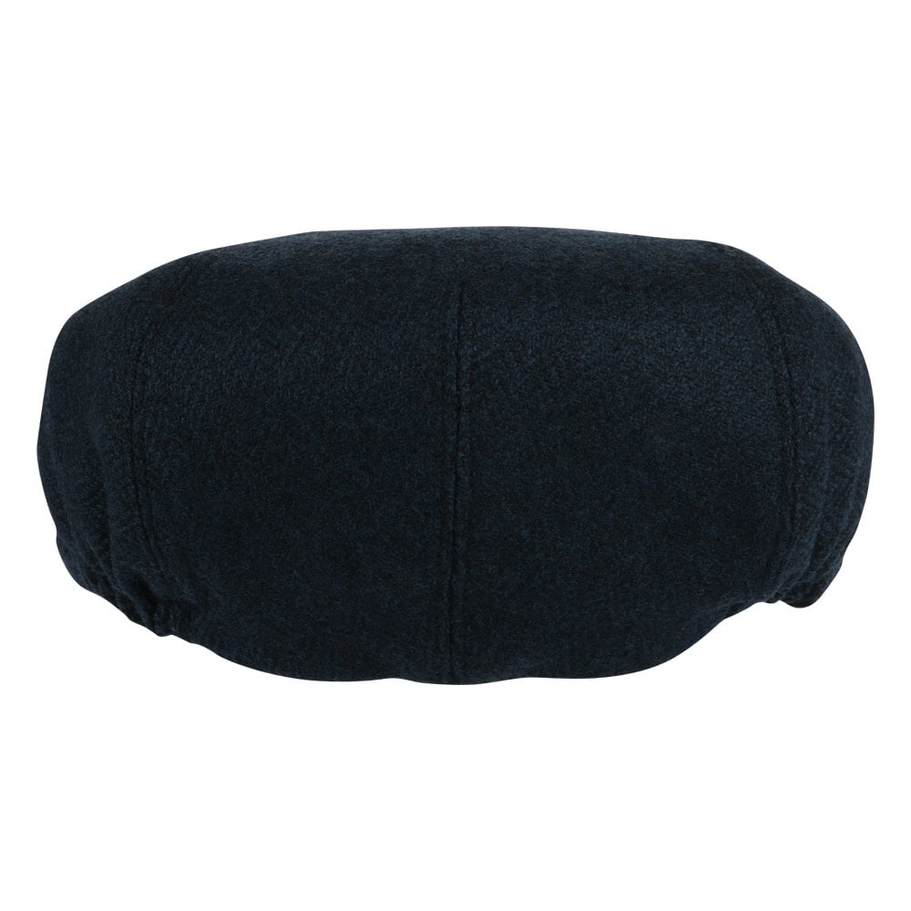 Irish - Donegal Tweed Peaky Cap - Navy Herringbone - Ireland ...