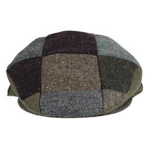 Irish - Donegal Tweed Patch Flat Cap - Patch - Ireland - Handcrafted ...