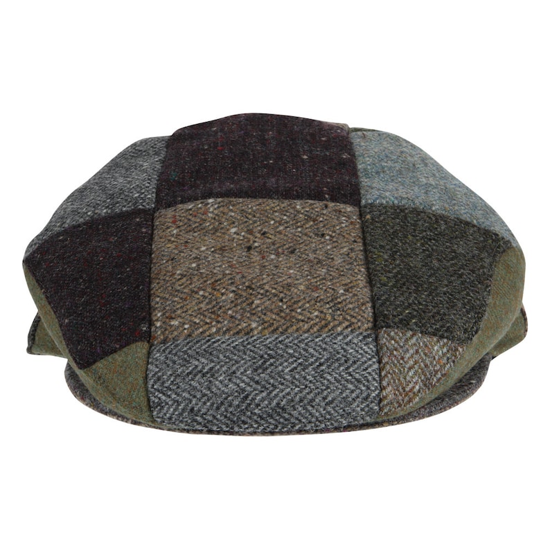 Irish - Donegal Tweed Patch Flat Cap - Patch - Ireland - Handcrafted ...