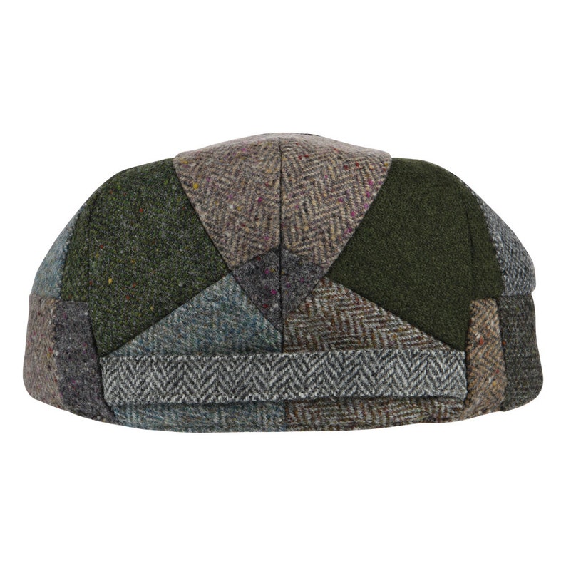 Irish - Donegal Tweed Patch Flat Cap - Patch - Ireland - Handcrafted ...