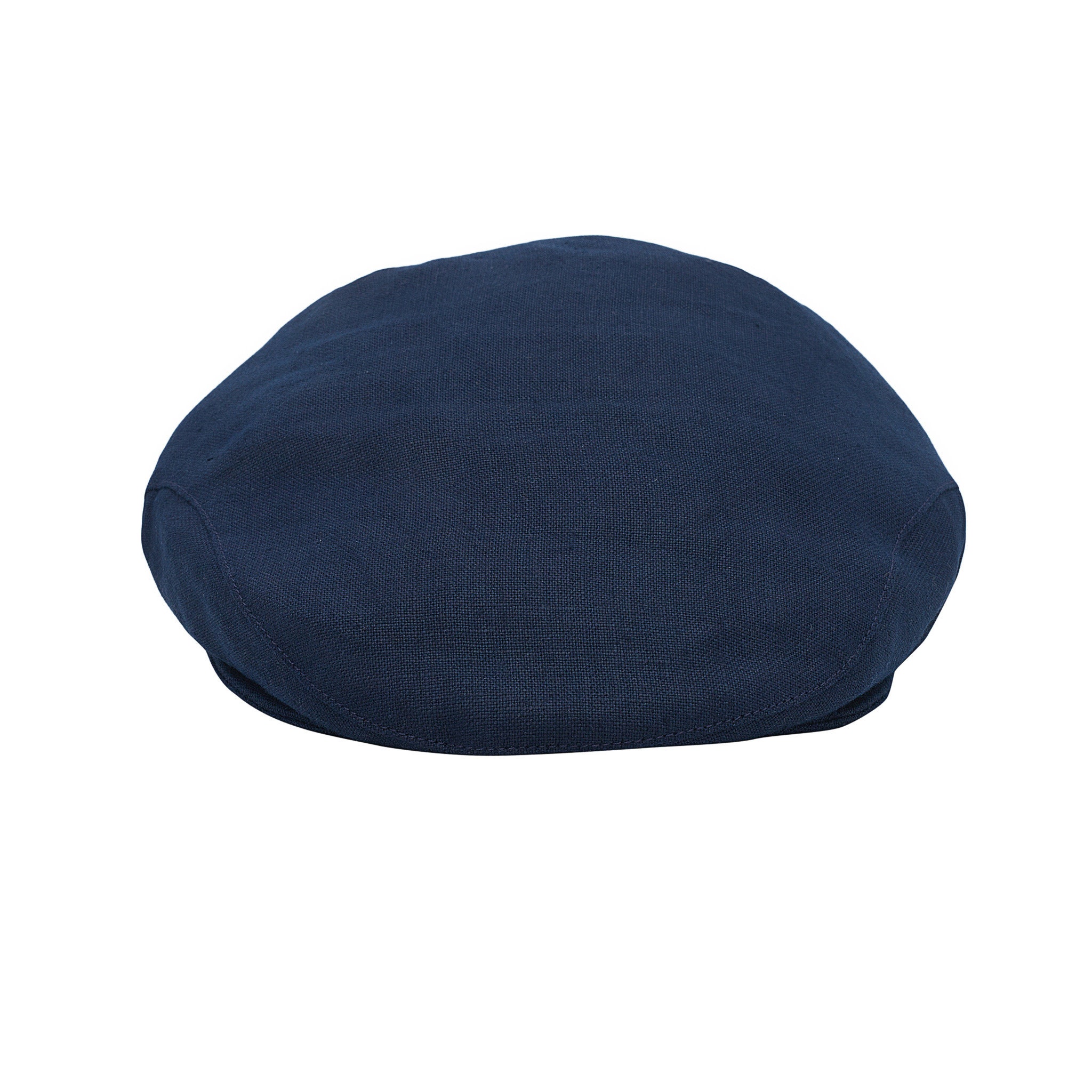 Irish Linen Flat Cap Irish Navy Ireland Handcrafted | Etsy