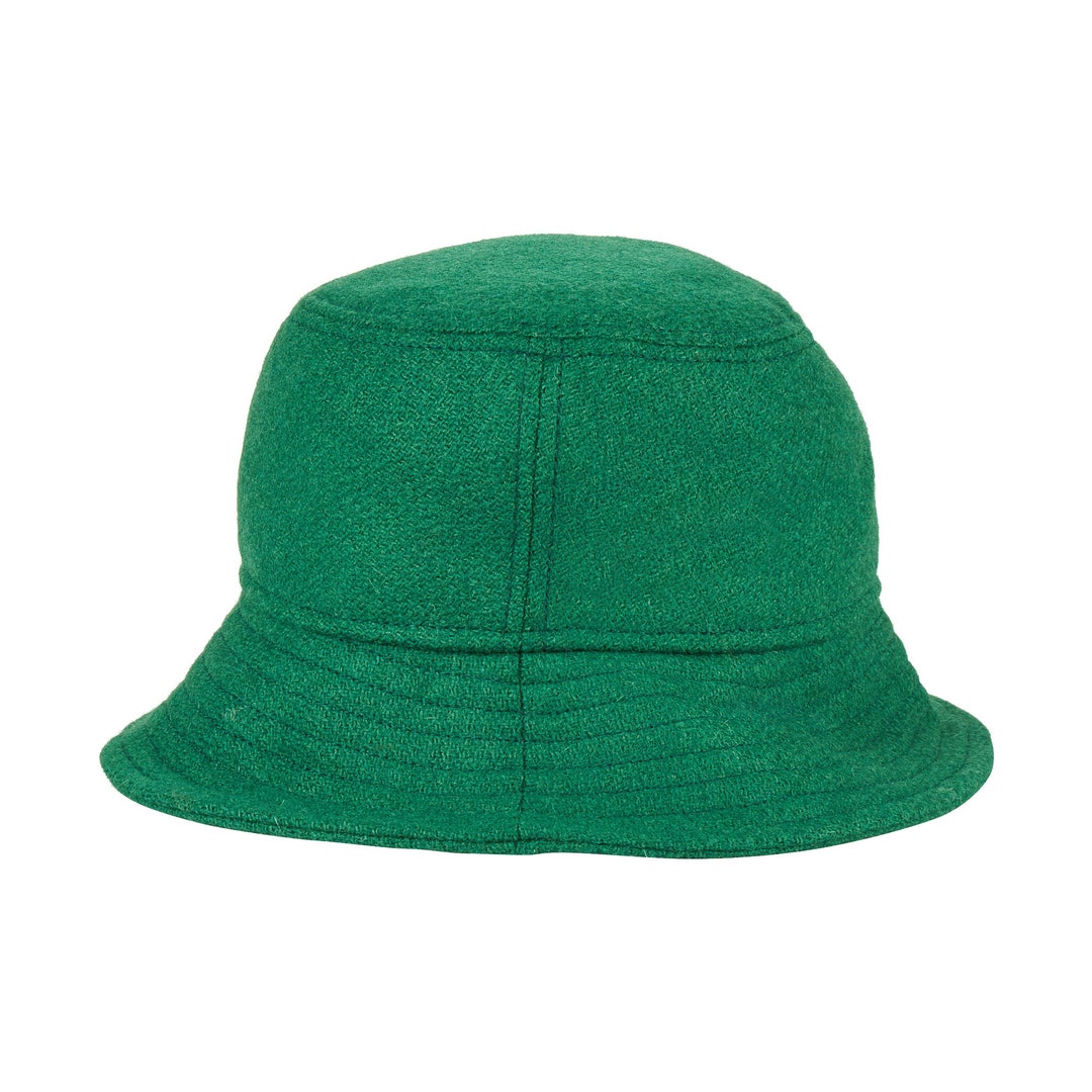 Irish Donegal Tweed Bucket Hat - St Patrick Green - Ireland ...